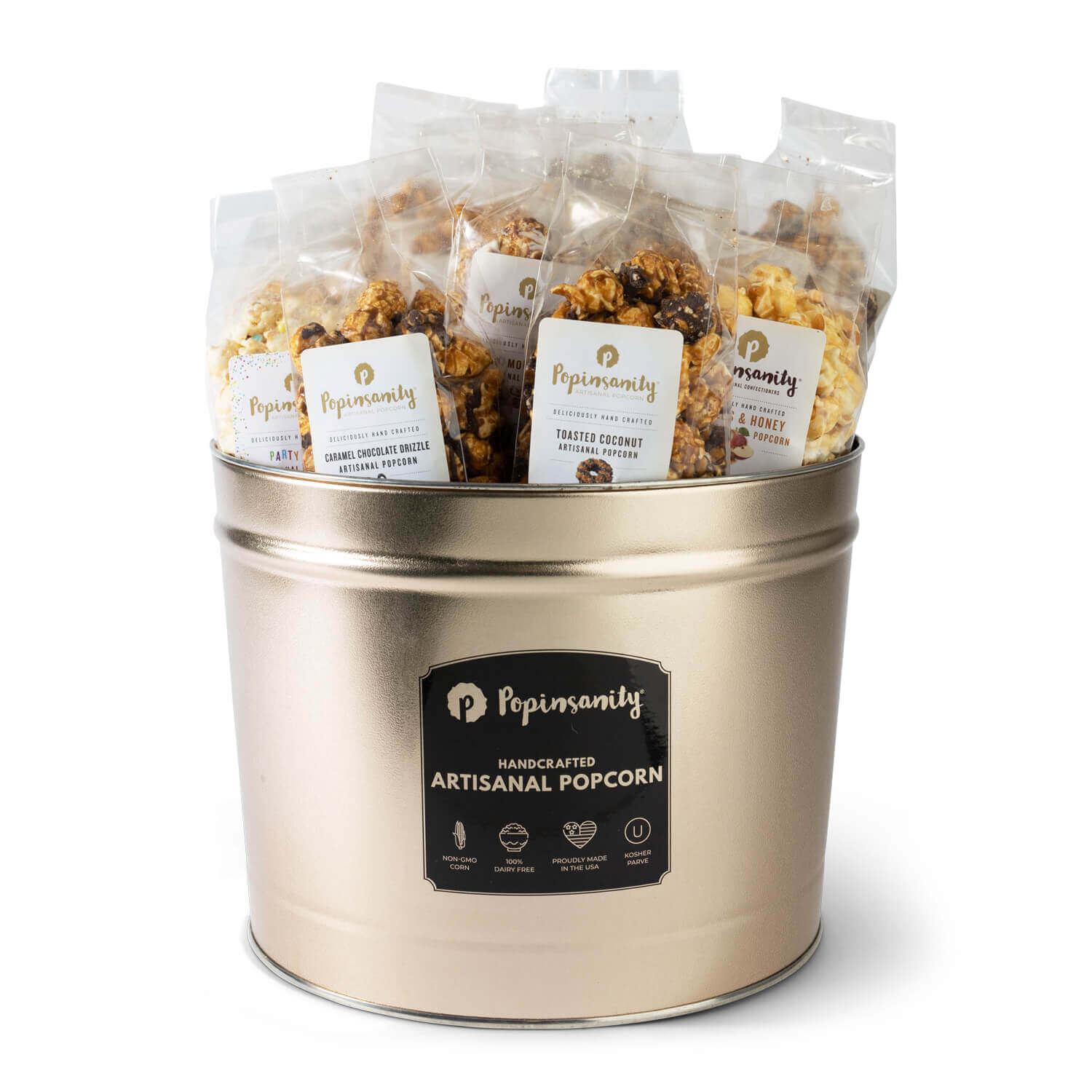 Gourmet Popcorn Variety Gift Bag • Popcorn Flavor Sampler • Popinsanity